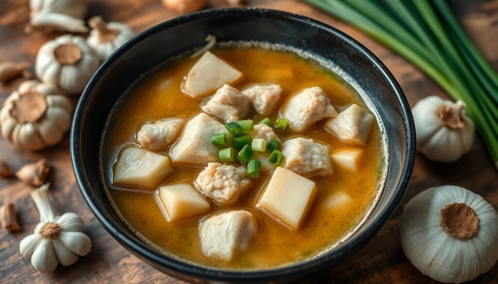 Japanese Chicken Taro Stew - Fluffless Recipes